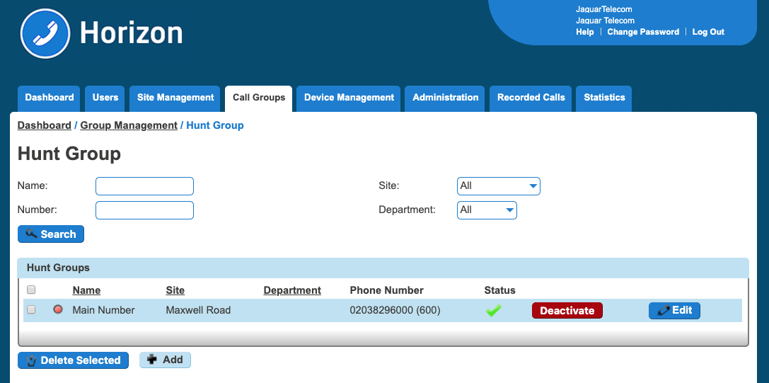 How to Block A Number from Calling You on Horizon - at Main Company ...